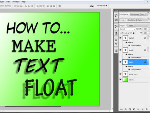 How To Make Text Float In Photoshop - FileHippo News